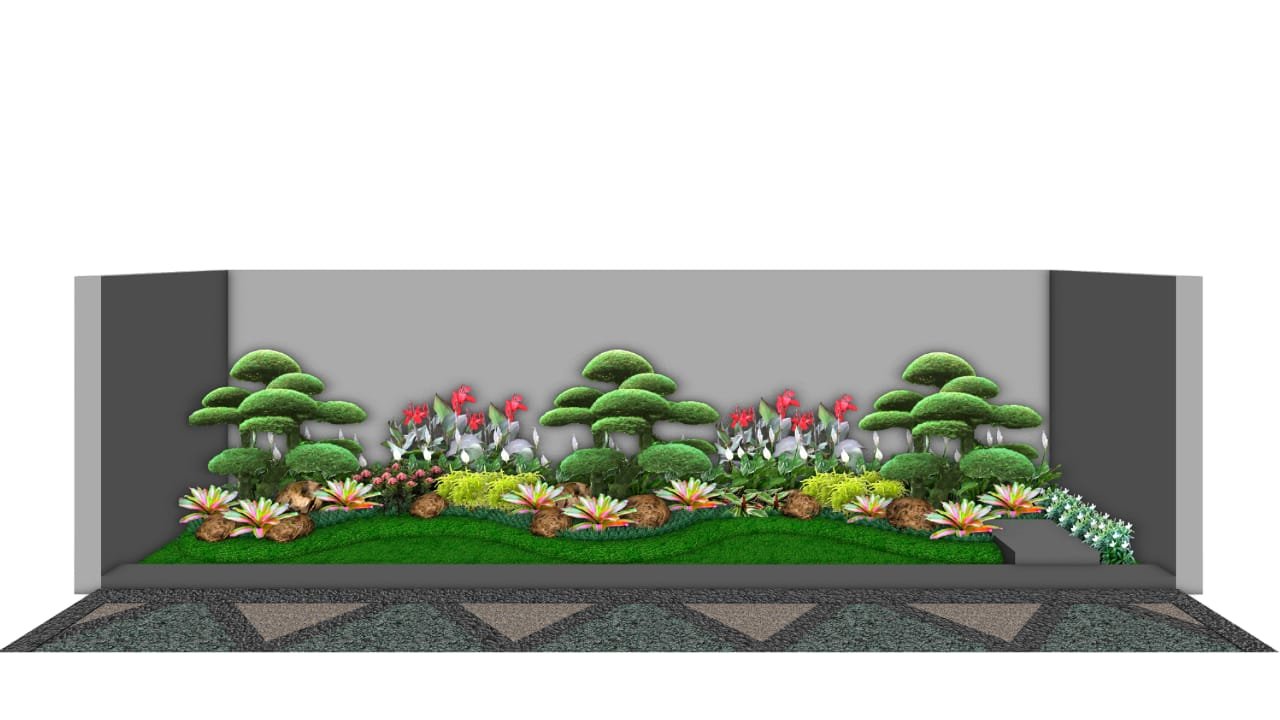 Tukang Taman atau Jasa Pembuatan Taman Bunga Garden Semarang Surabaya ...