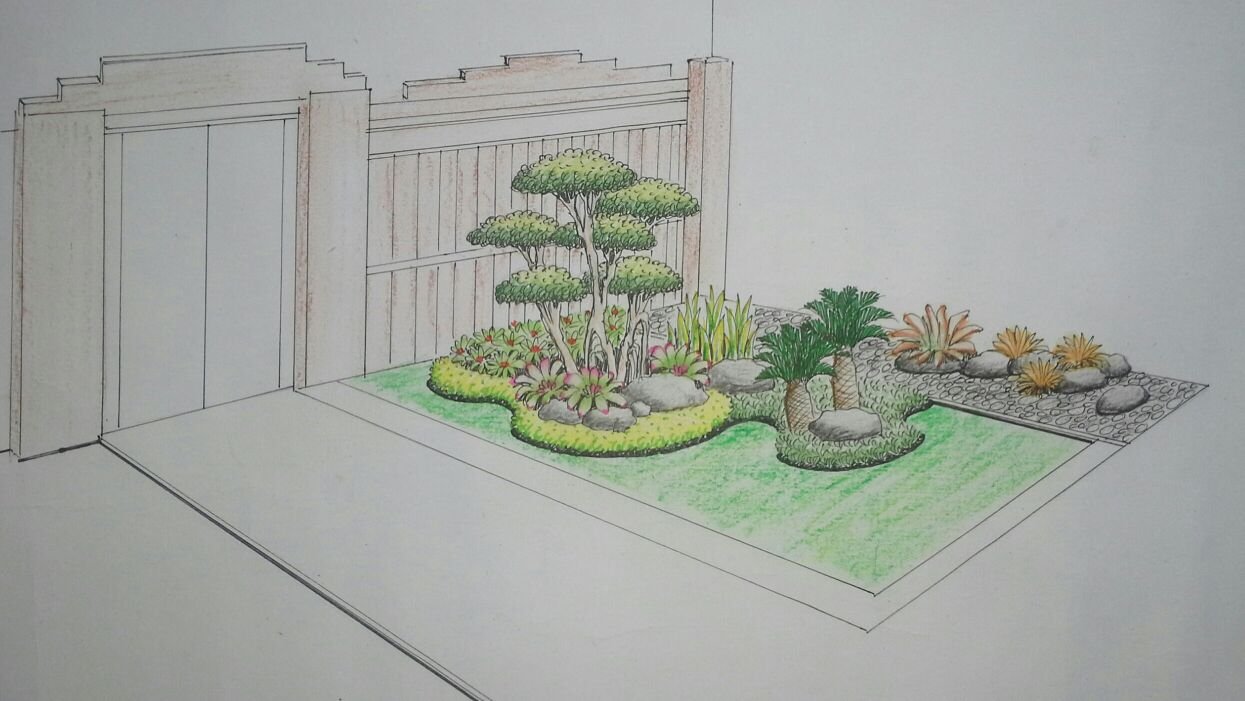 Tukang Taman atau Jasa Pembuatan Taman Bunga Garden Semarang Surabaya ...